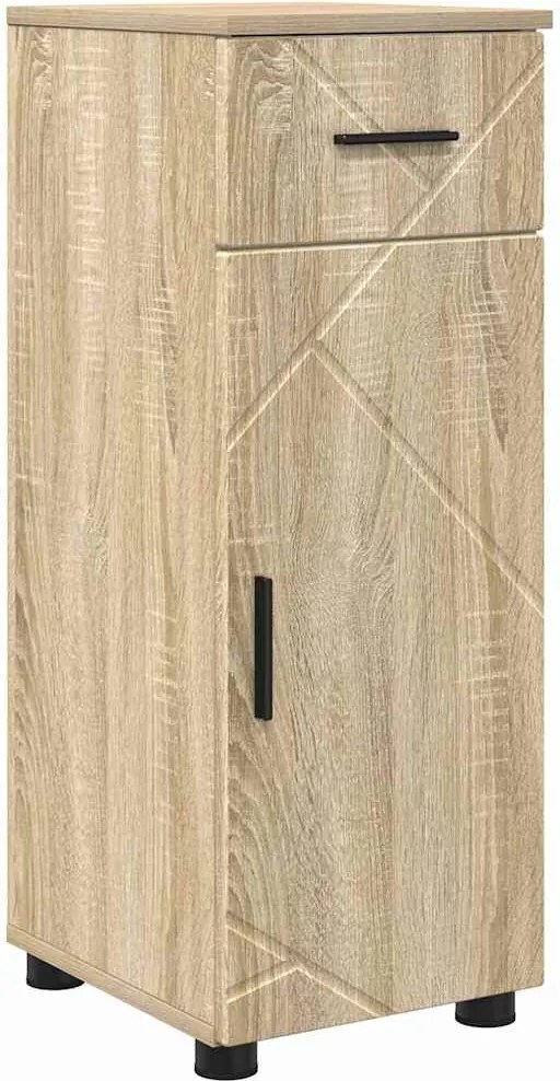Sada koupelnového nábytku 4 ks Sonoma dub 35 x 30 x 192 cm 3393055