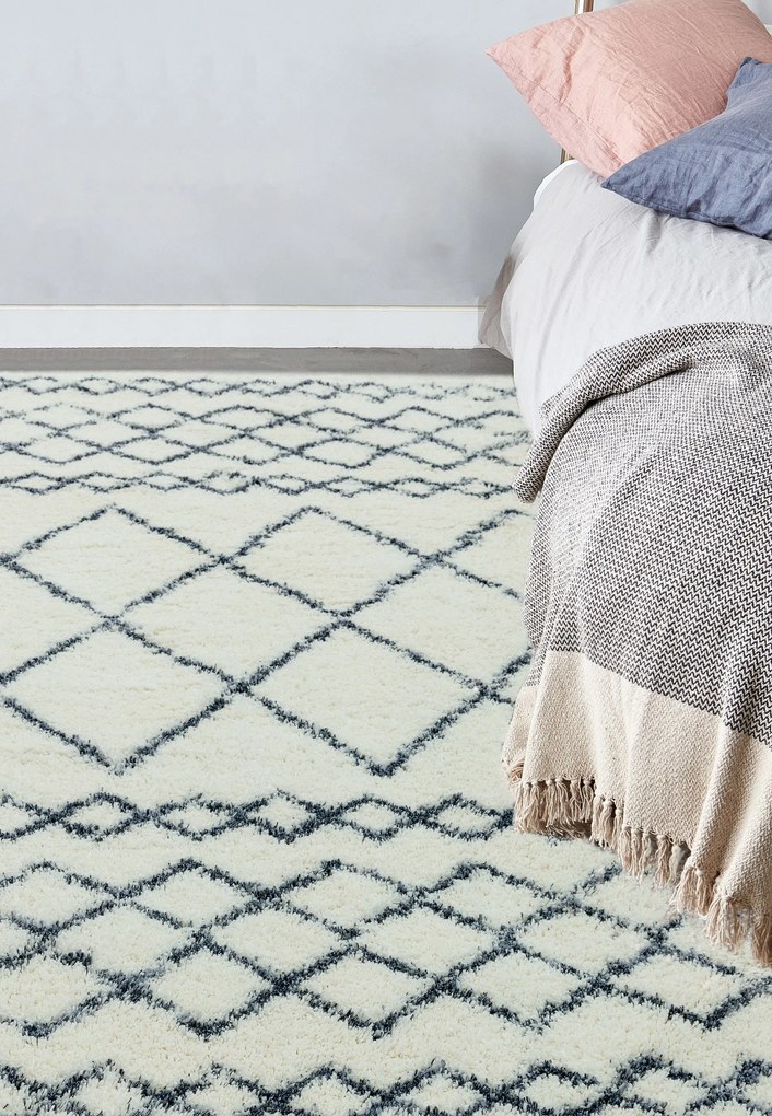 Šedý  koberec Bardie Cream Grey Rozměry: 120x170 cm