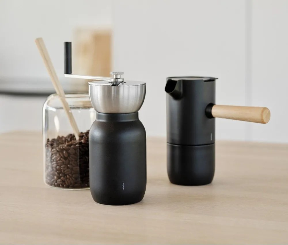 Černá moka konvička z nerezové oceli 250 ml Collar – Stelton