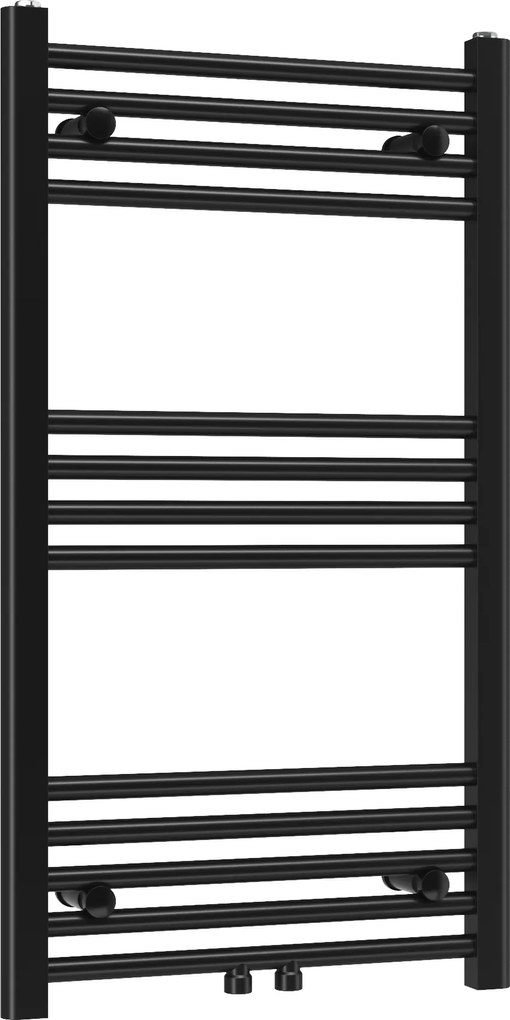 Gamma Erga Simple, topné těleso 900x500 mm, 357 W, černá, ERG-LAV-SIMP-9050-BK