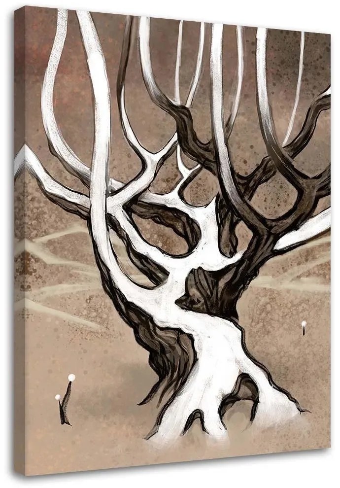 Gario Obraz na plátně Abstraktní strom - Mikolaj Zabrzenski Rozměry: 40 x 60 cm