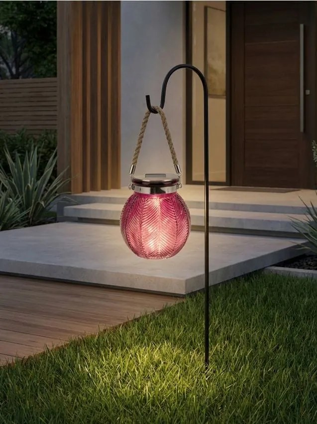 Sinsay - Dekorativní zahradní solární LED lampička k zavěšení - fialová