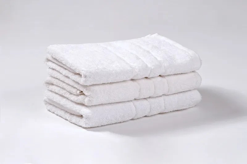 Profod Hotel 2S Bílé Froté ručník 30x50 cm, pro hotely, nízká smyčka, 100% bavlna, 450 g/m2, bílá