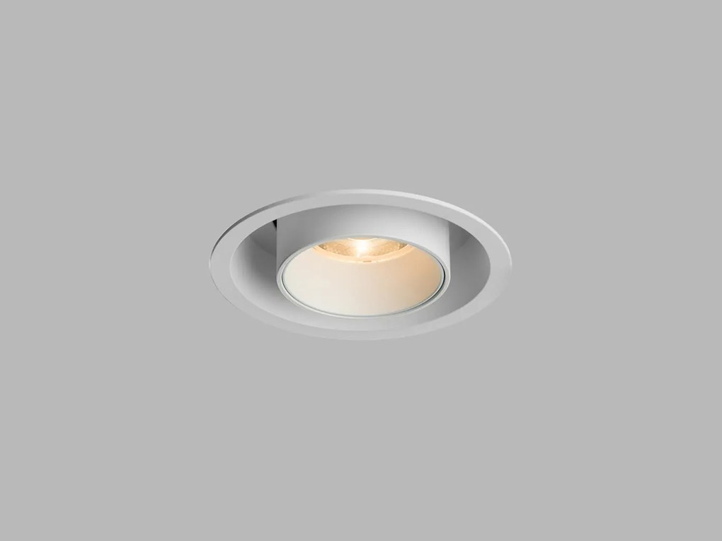 LED2 2252641DT Hide, bílá nastavitelná bodovka, 20W 4000K TRIAC, prům. 10cm