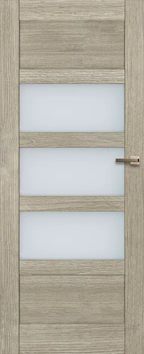 Interiérové dveře vasco doors BRAGA model B Průchozí rozměr: 70 x 197 cm, Orientace dveří: Levé dveře, Dekor: Ořech columbia