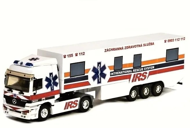 Beneš a Lát a.s. Monti System Mercedes Actros IRS ZZS 1 : 48