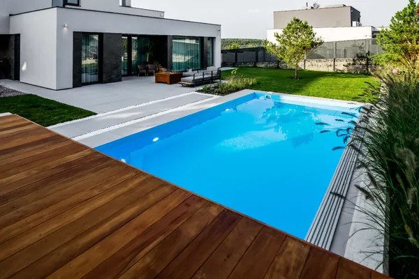 Skimmerový bazén QBIG BENEFIT 3 x 8 x 1,5 m - Světle modrý