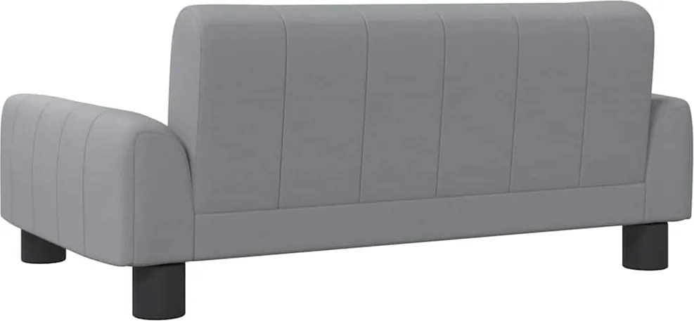 Pelíšek pro psy světle šedý 70 x 45 x 30 cm textil 171858