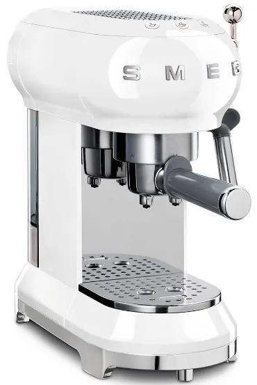 Pákový kávovar na Espresso / Cappucino 2 cup Smeg 50´s Retro Style, bílý