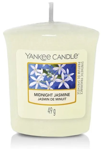 Yankee Candle - votivní svíčka Midnight Jasmine (Půlnoční jasmín) 49g