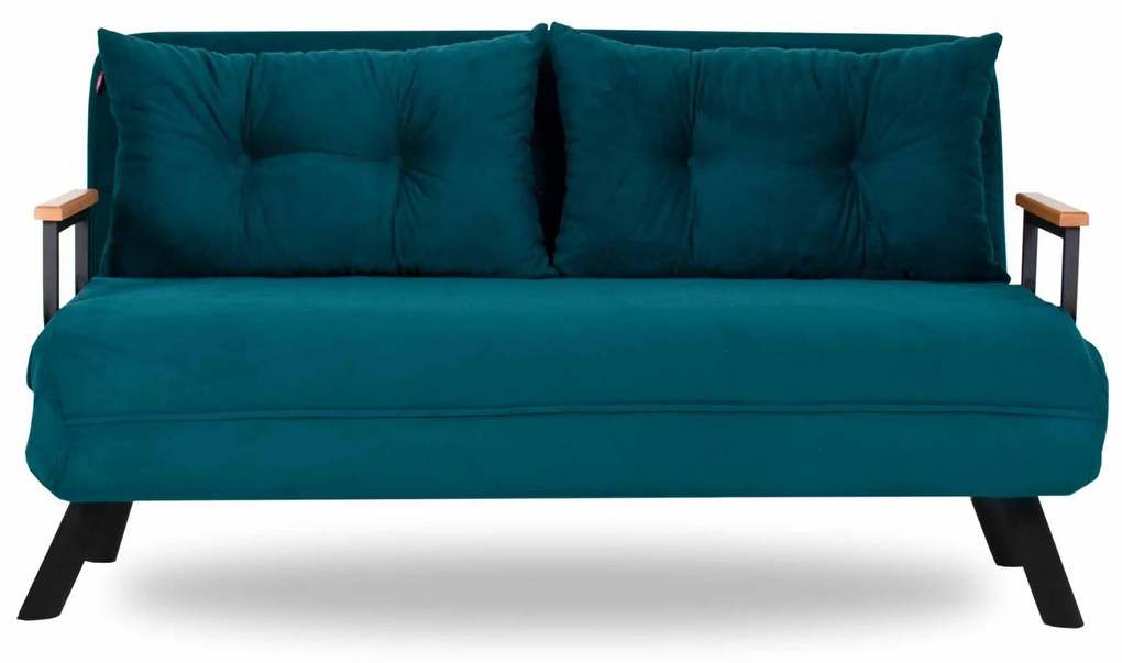 Atelier del Sofa 2-místná pohovka Sando 2-Seater - Petrol Green, Zelená