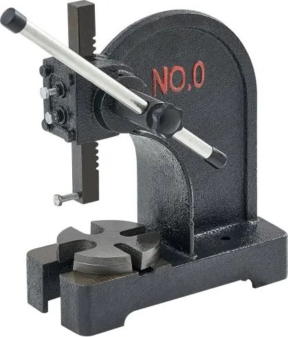 Vřetenový lis, 0,5 tunový ruční vřetenový lis, 11,7 cm