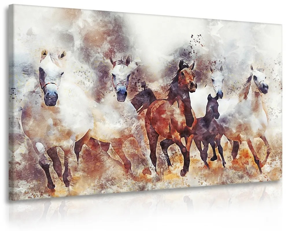 Malvis ® Obraz koně Velikost: 120x80 cm