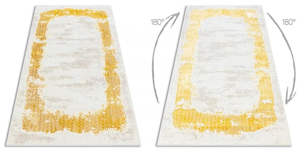 Kusový koberec Core žlutý 140x190cm