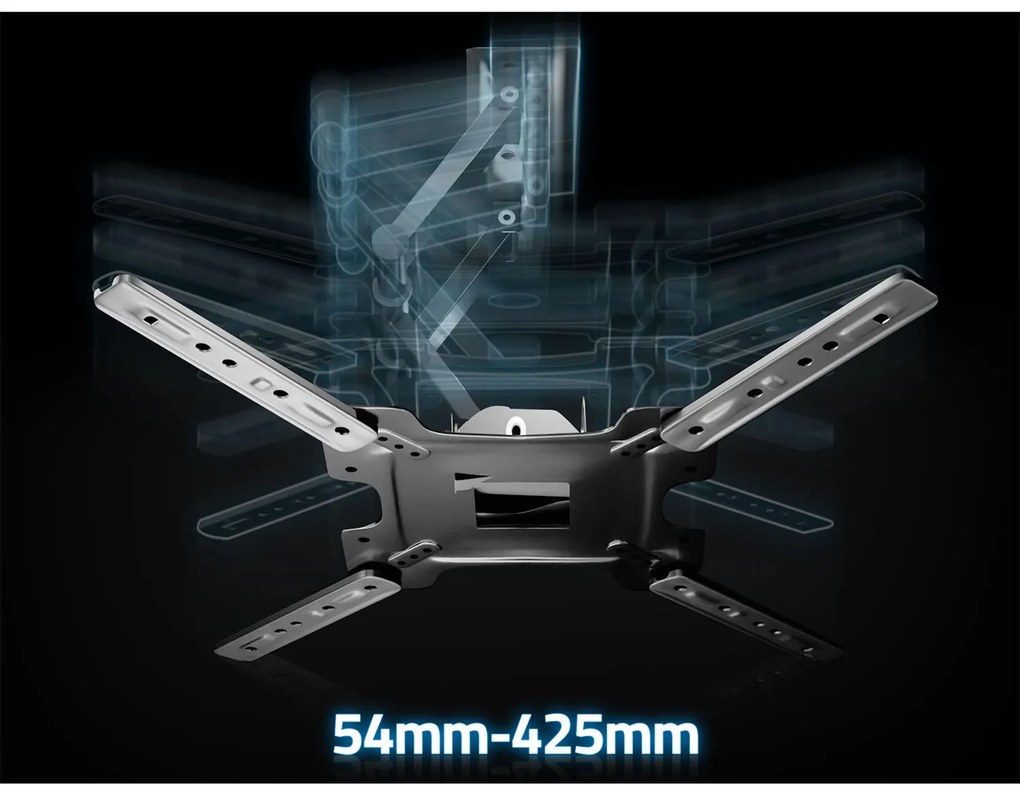 Držák na TV Humberg 17-56 palců s nosností 30 kg pro montáž na zeď