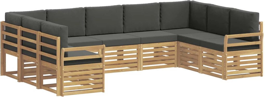 Sedací soupravy Masivní akátové dřevo 3392507