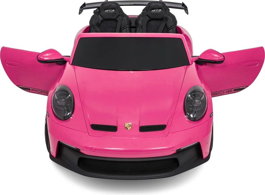 Ramiz Dětské závodní auto Porsche 911 GT3 STRONG MP4 růžové