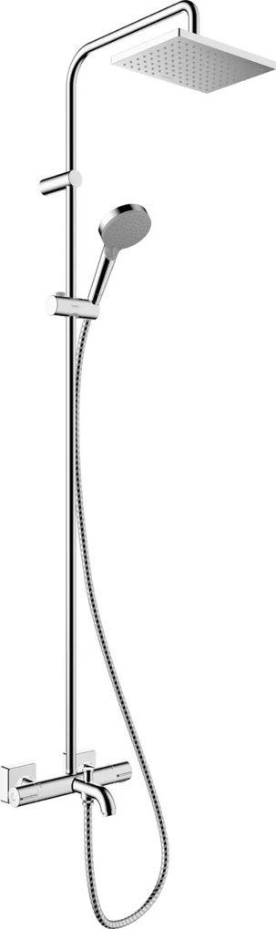 Hansgrohe Vernis Shape, sprchový systém 230 1jet s vanovým termostatem, chromová, HAN-26284000