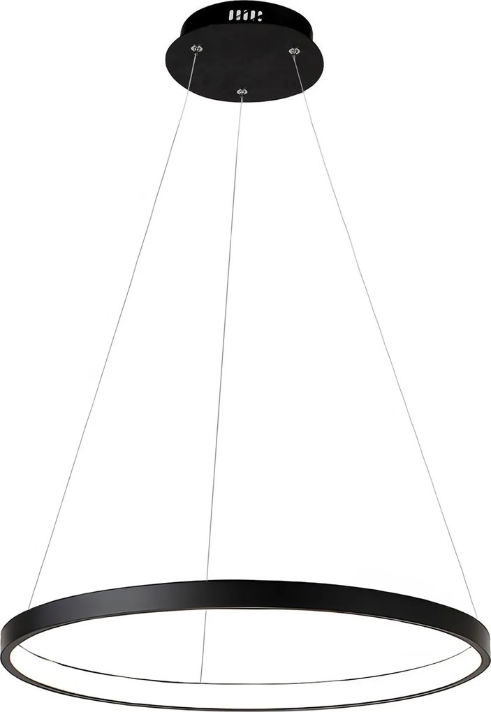 Toolight Toolight, LED stropní svítidlo 40cm, 24W, 3000K, LHJ011-CP, černá, OSW-60006