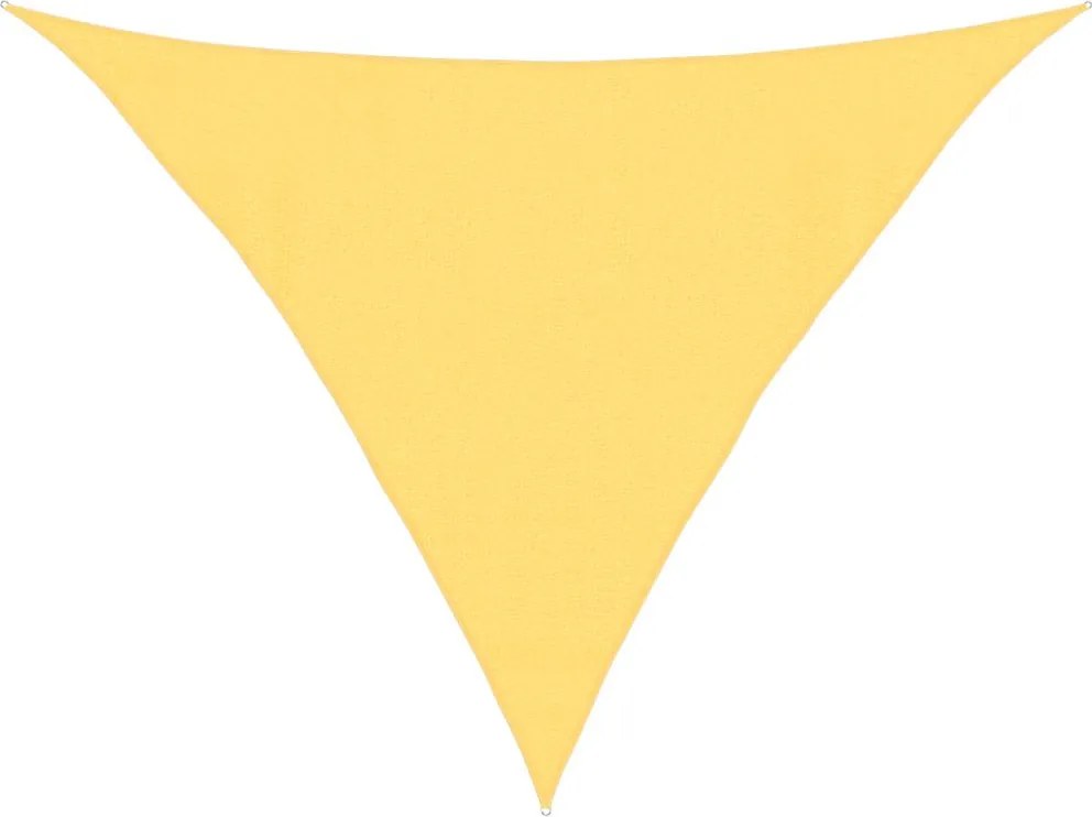 Stínicí plachta 160 g/m² béžová 4 x 4 x 5,8 m HDPE 311149