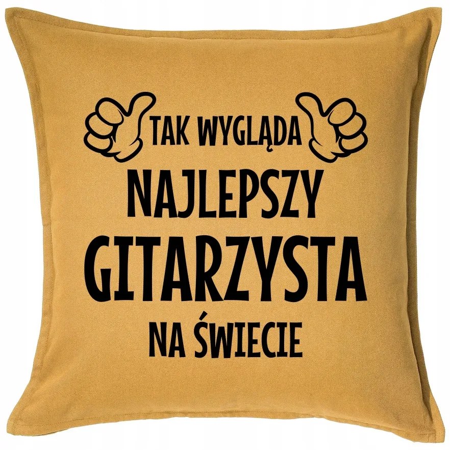 IKEA NEJLEPŠÍ KYTARISTA polštář 50x50 dárek