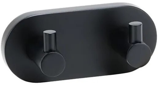Bemeta Dark věšák se 2 háčky 104405200