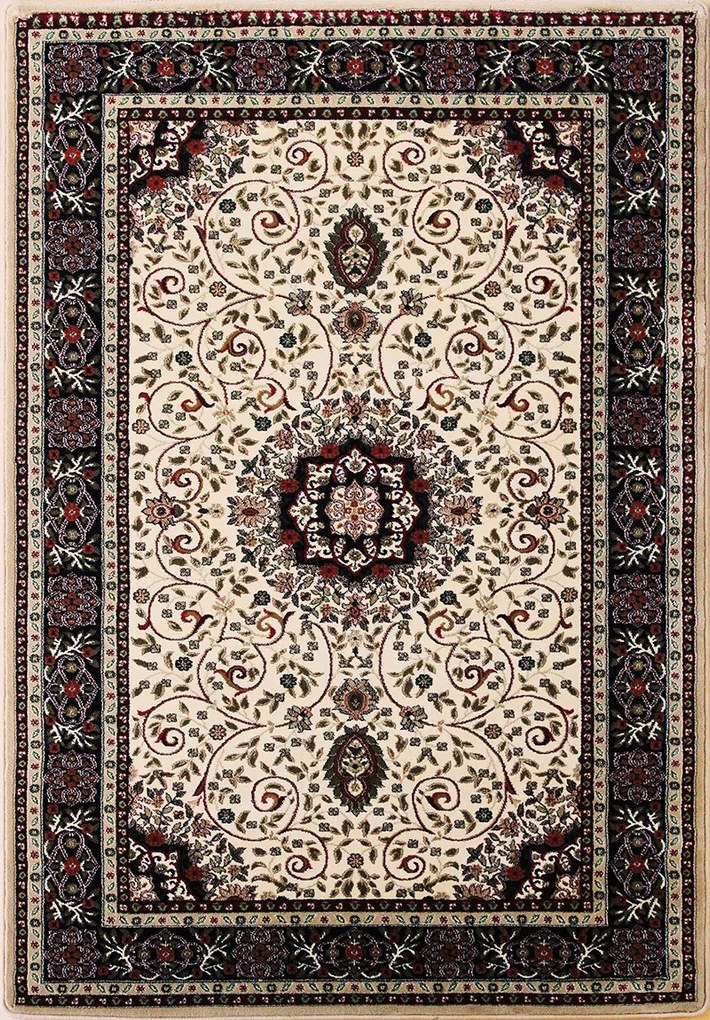 BE Koberec Anatolia 5858 CREAM - krémový obdélníkový Rozměr: 70x100 cm