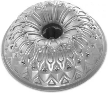Nordic Ware forma na bábovku Royal 9cup stříbrná