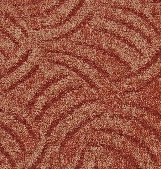 IVC Metrážový koberec Riverton 881 cihlová BARVA: Cihlová, ŠÍŘKA: 4 m, DRUH: scroll