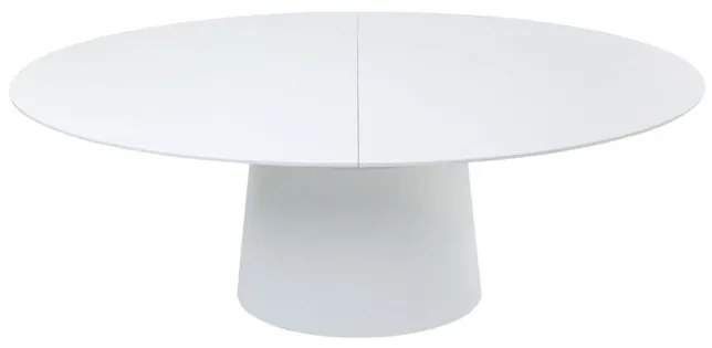 Bílý rozkládací jídelní stůl Kare Design Benvenuto, 200 x 110 cm