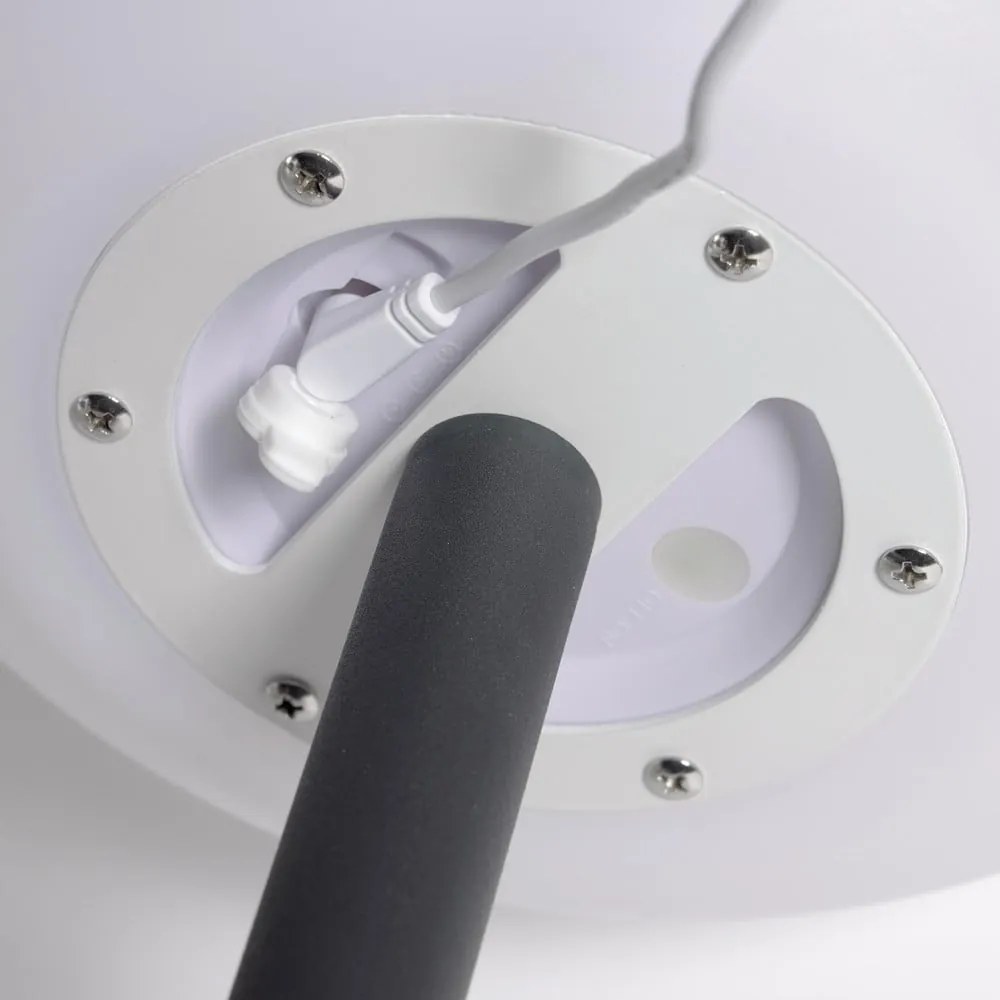 LED stolní /přenosné stmívatelné venkovní svítidlo na USB ø 30 cm Dinesh – Kave Home