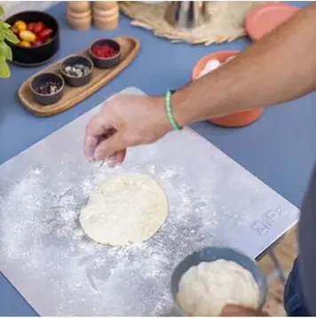 ZiiPa 6 misek na pizza těsto Spetina (šedá)