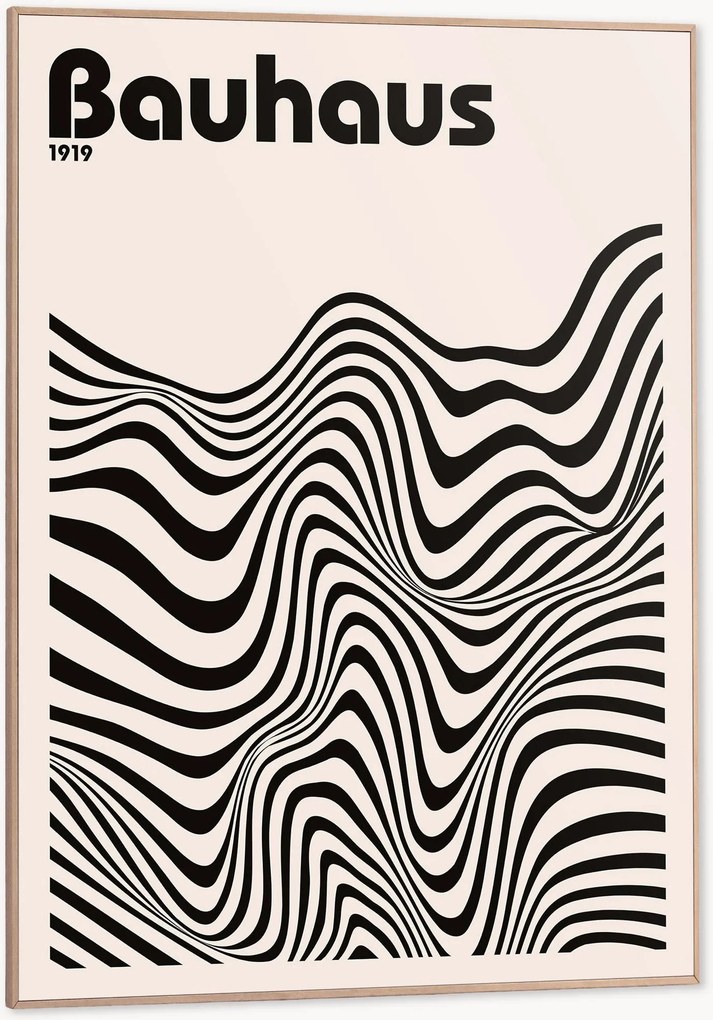 Zarámovaný digitální tisk Bauhaus