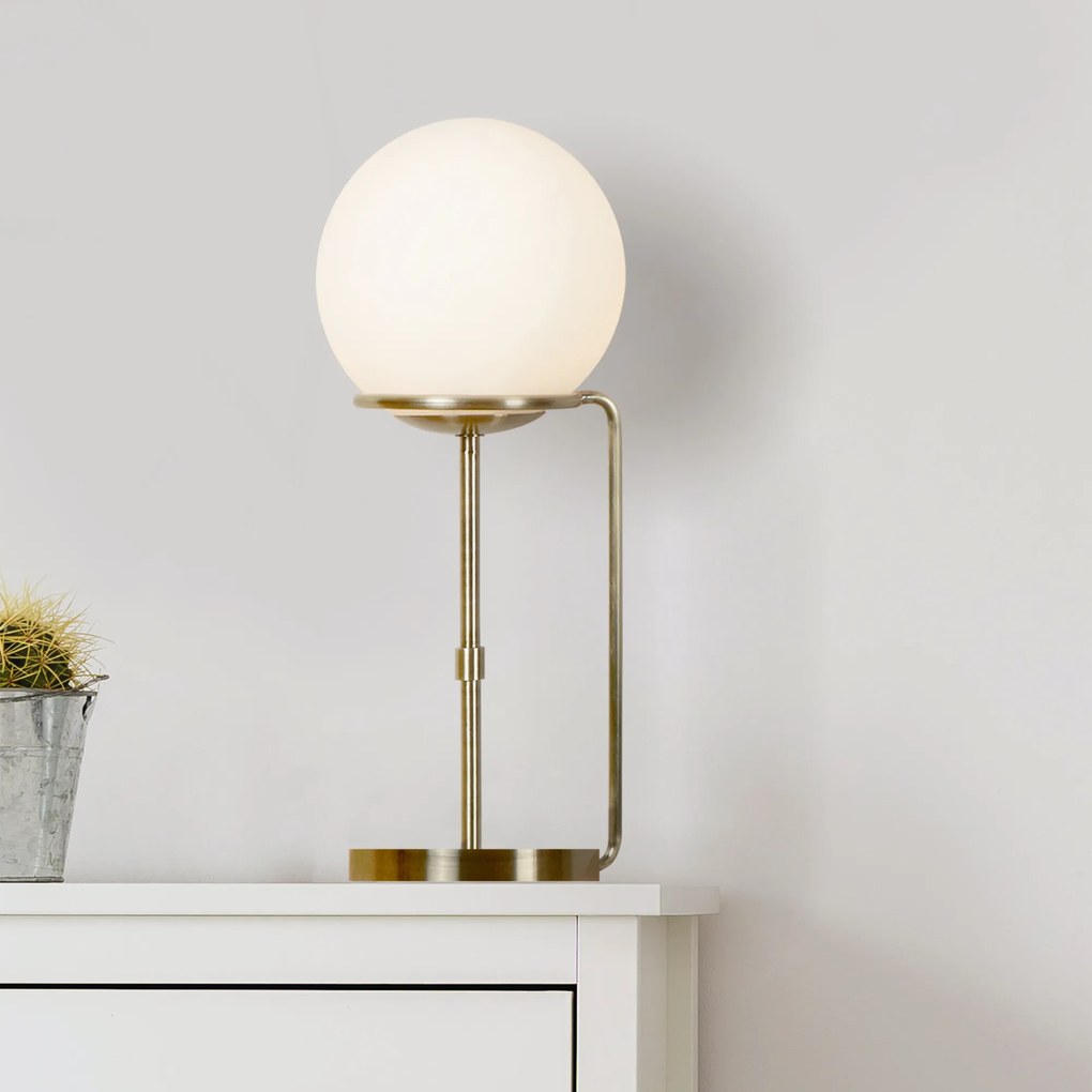 Searchlight EU8092AB stolní lampa SPHERE