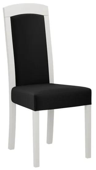 Čalouněná jídelní židle Heven VII, Barva dřeva: černý, Potah: Hygge D20