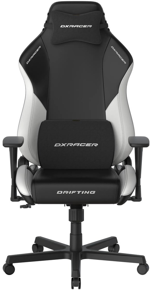 Herní židle DXRacer DRIFTING - umělá kůže, černá / bílá