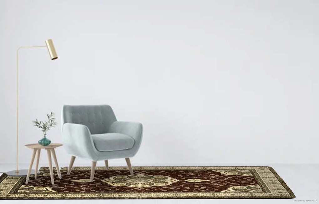Berfin Dywany, Kusový koberec Anatolia 5328 V (Vizon), 150x230, hnědá, ložnice