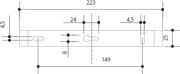 Svítidlo Panlux ZEUS LED S 16W IP66 PN32300017 radar sensor neutrální bílá 4000K
