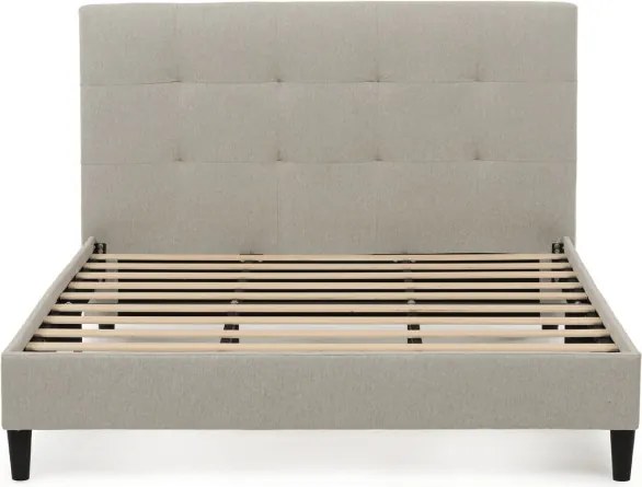 Manželská postel béžová 160x200 cm BED-M160 CRM2