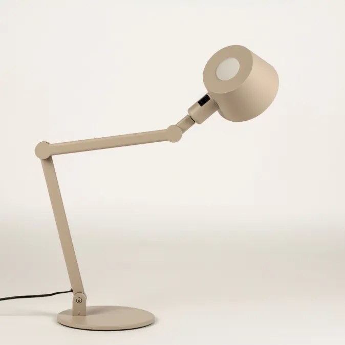 Stolní designová lampa Niki Taupe