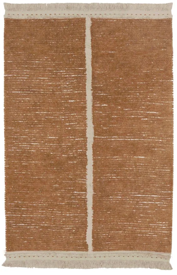 Bavlněný koberec v béžovo-cihlové barvě 170x240 cm Duetto Toffee – Lorena Canals