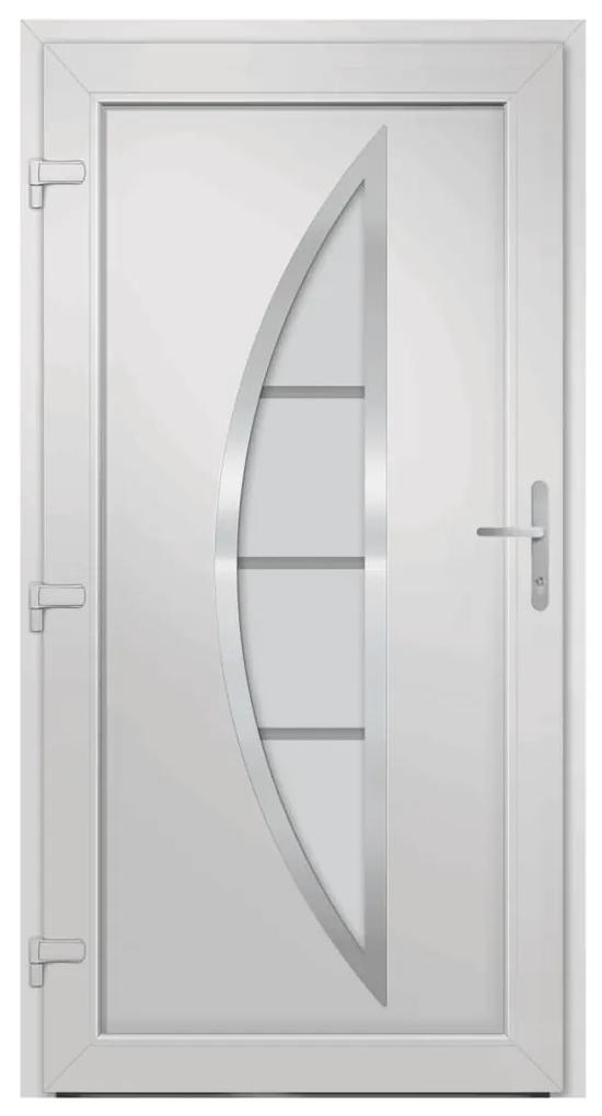 Vchodové dveře antracitové 108 x 208 cm PVC,  3187878
