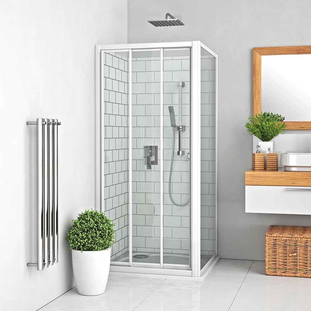Roth Lega Line obdélníkový sprchový kout 100 x 80 x 185 cm bílý grape PD3N/1000_LLBD/800__bi_gr Koupelny Bernold