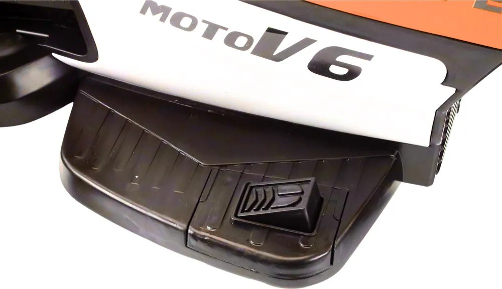 LEAN CARS Dětská elektrická tříkolka HT-5188 LED MP3 oranžová