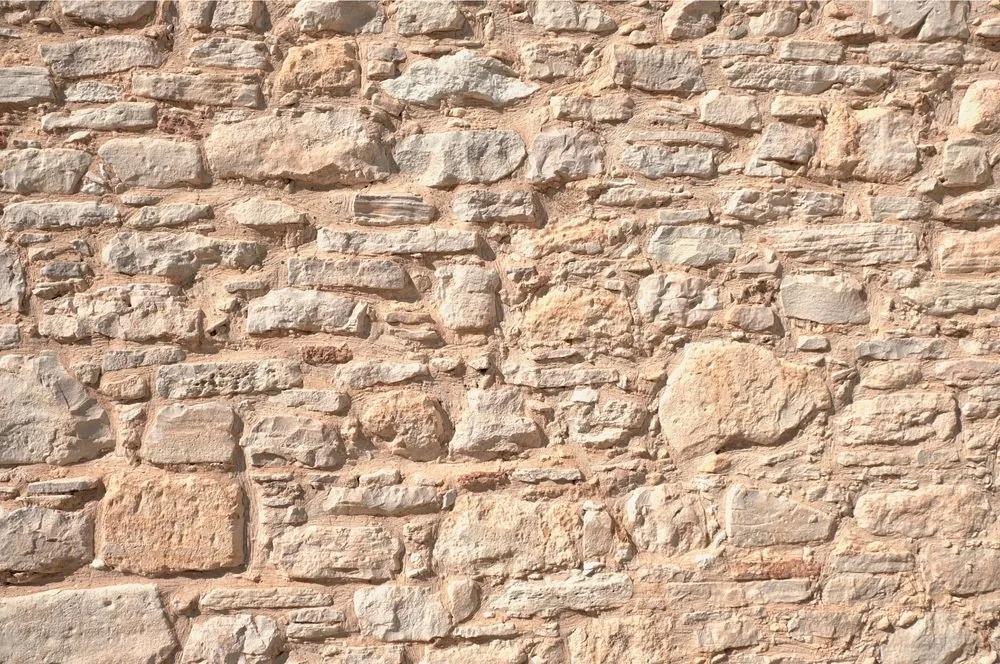 Fototapeta stěna z kamene - 225x150 cm