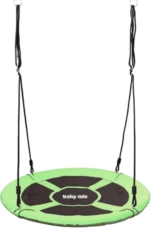 Houpací kruh čapí hnízdo 100 cm Baby Mix zelený