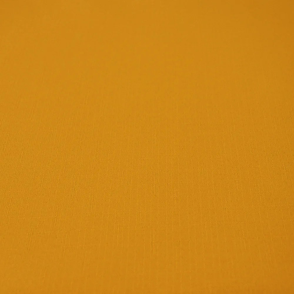 Olzatex Nešpinivý / teflonový látkový ubrus UNI 3014 SYTĚ ŽLUTÁ, 120x160cm (ovál)