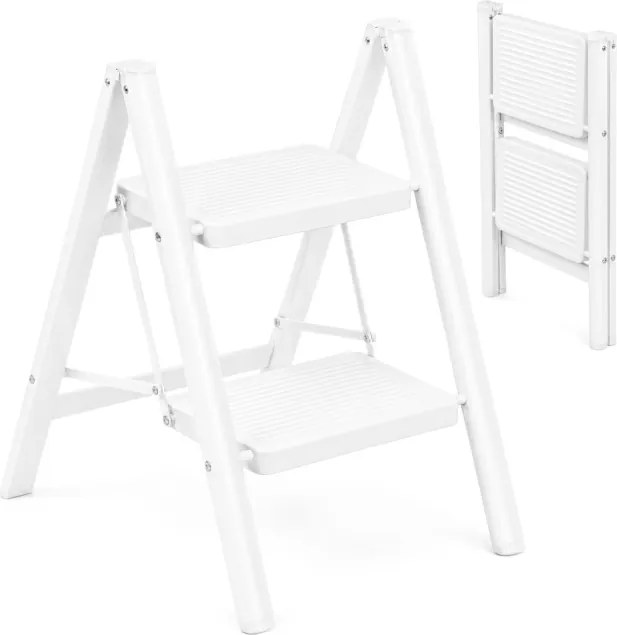 Skládací schůdky EASYSTEP bílé