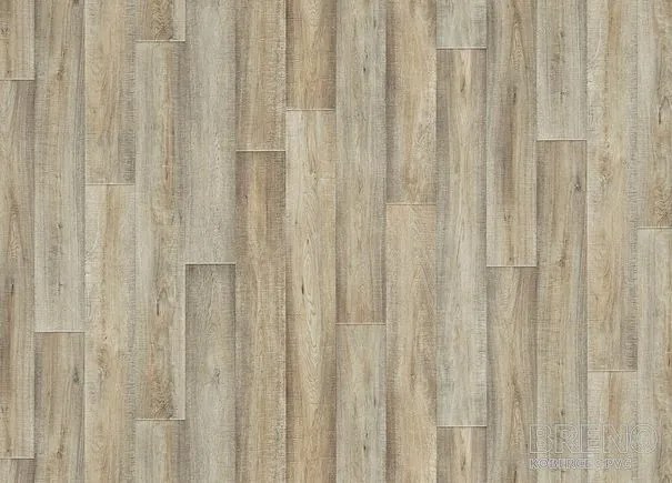Breno PVC PRESTO PLUS Cartier 536 - světlé dřevo, šíře 200 cm