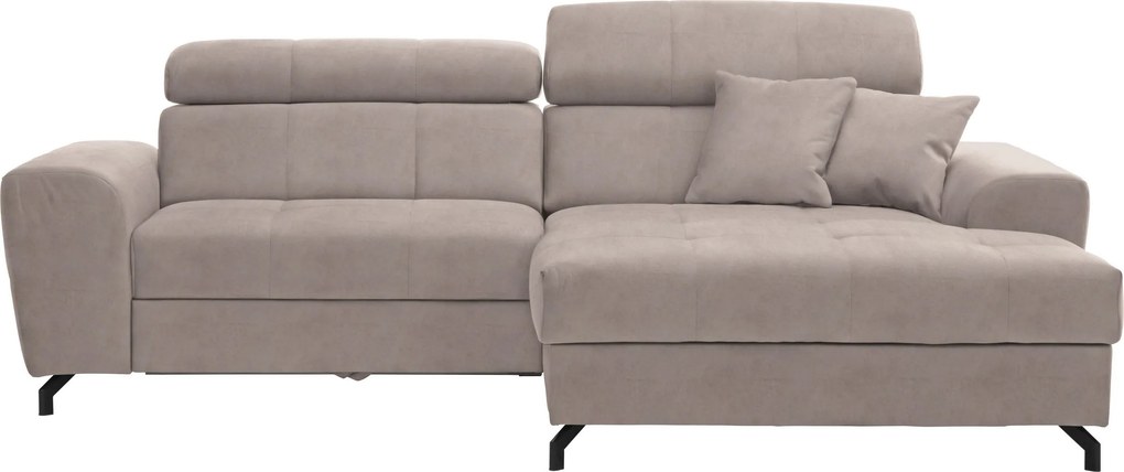 XXXLutz ROHOVÁ SEDAČKA, textil, béžová Carryhome - Sedací soupravy - 000812004416